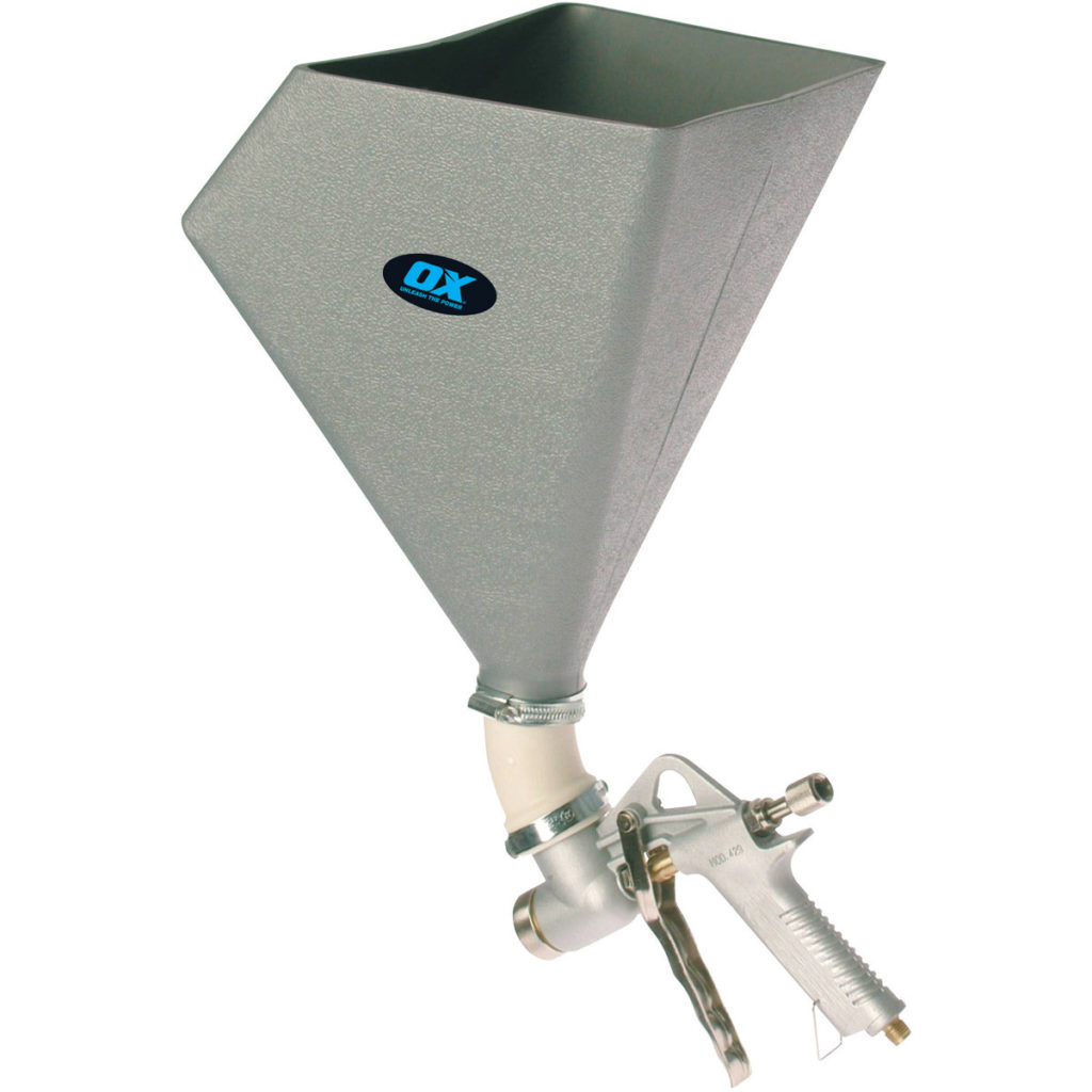 OX Trade Square Texture Hopper Gun l R&S Trade Centre