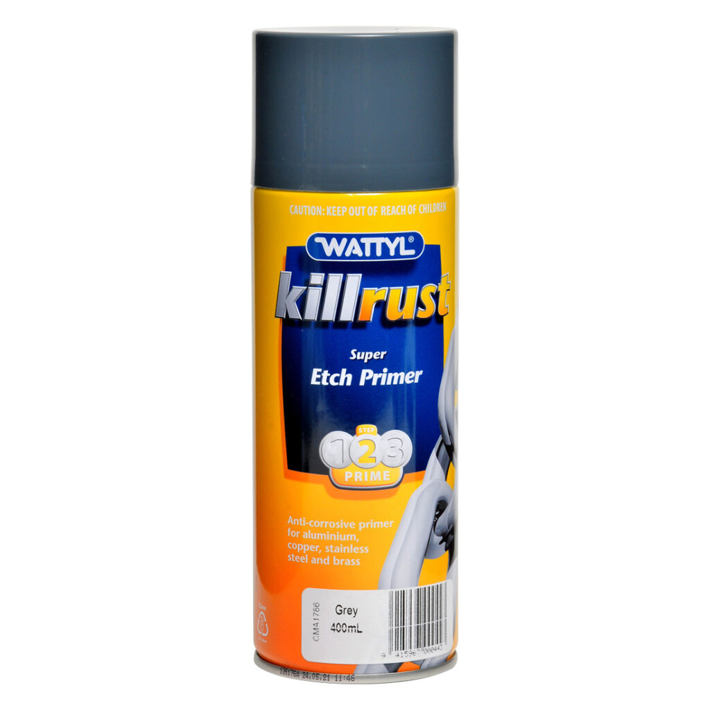 Killrust Super Etch Primer Grey - R&S Trade Centre
