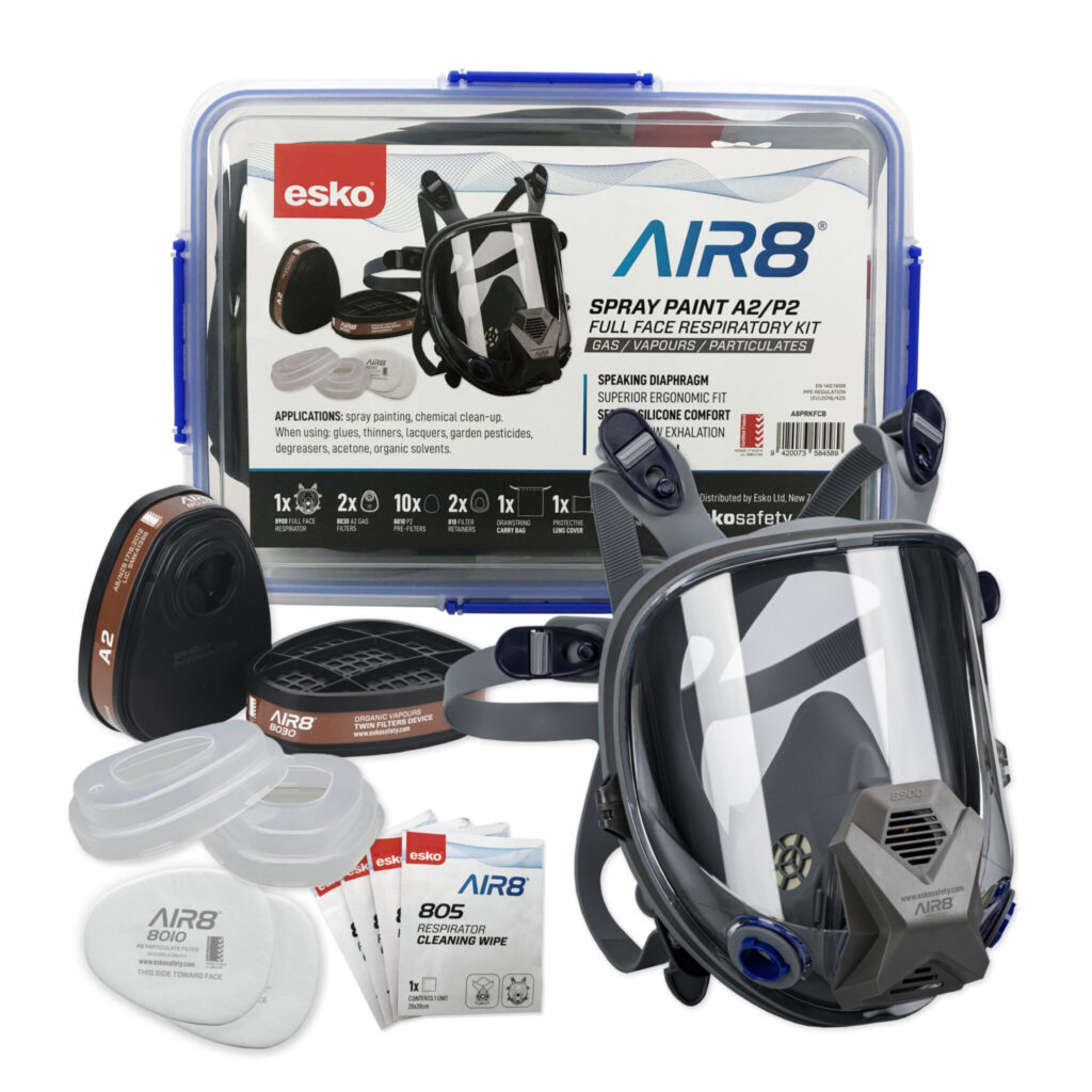 Esko Air8 Full Face Respirator Kit - R&S Trade Centre